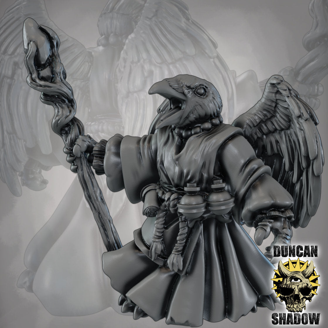 Crow Folk Sorcerer – Fat Fae Forge